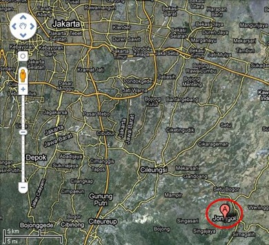 Google Maps of Jonggol